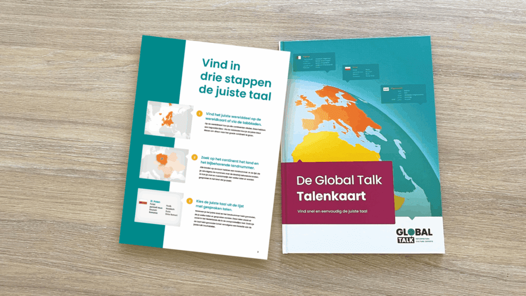 Global Talk Talenkaart - Global Talk - Belgian